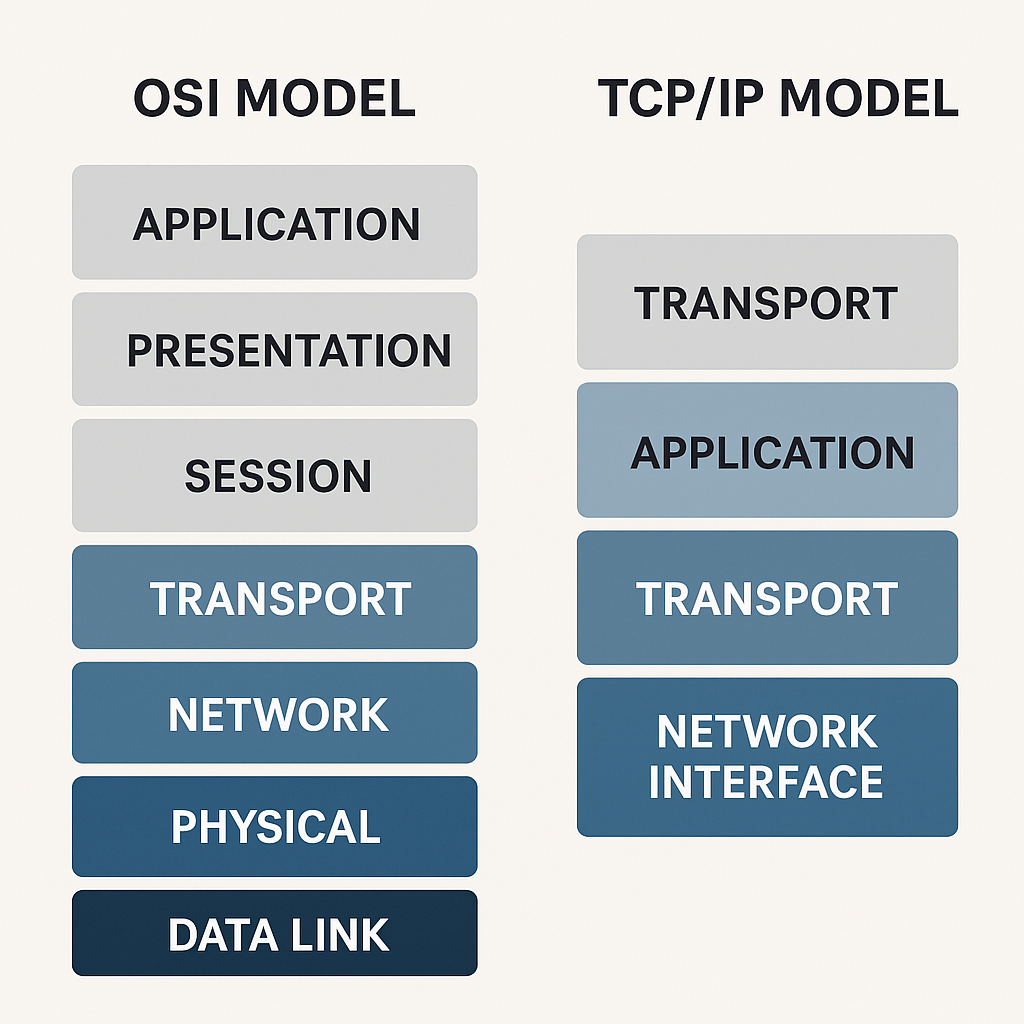 Network Model Layers Explained | OSI vs TCP/IP Comparison | Stack83 Blog